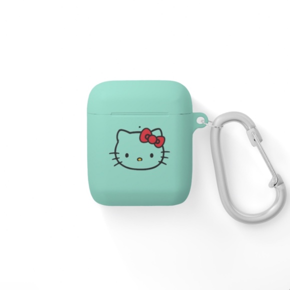 Apple | Headphones | Custom Hello Kitty Airpod Case Colors Blue Pink ...